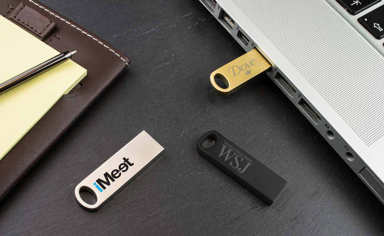 Custom USB Flash Drives Imprinted with your Logo