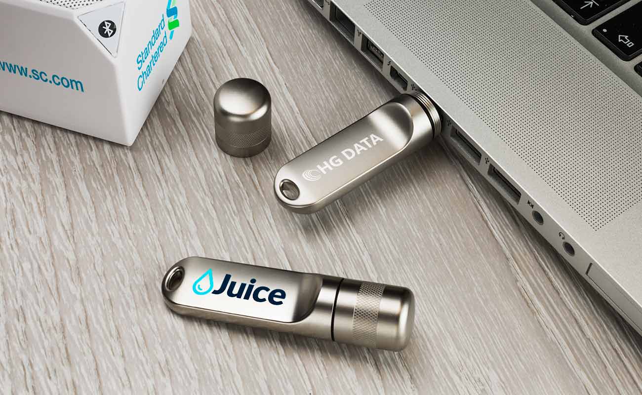 Custom USB Flash Drives Imprinted with your Logo
