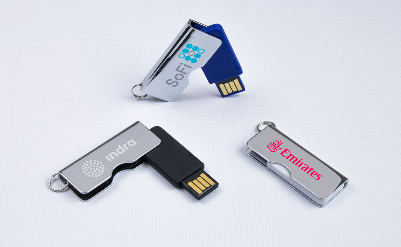 Custom USB Flash Drives Imprinted with your Logo